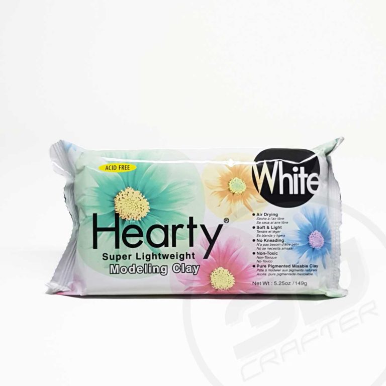ดินปั้น Hearty Clay White – 3DCrafter.com
